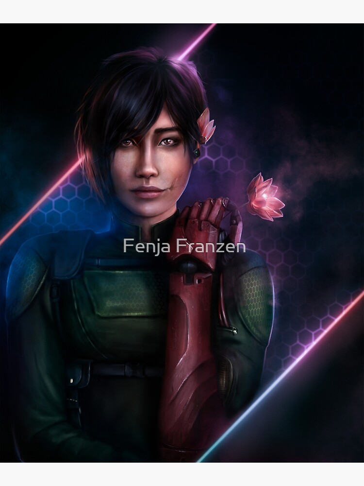 "Aruni" Postcard for Sale by Fenja Franzen | Redbubble