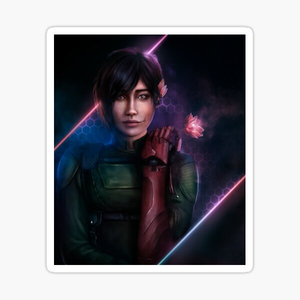 "Aruni" Sticker by BlueberryCruch | Redbubble