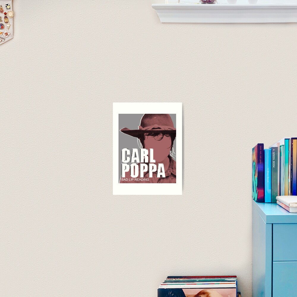 "Carl Poppa - La Jiggy Jar Jar Do" Art Print by pandollmonium | Redbubble