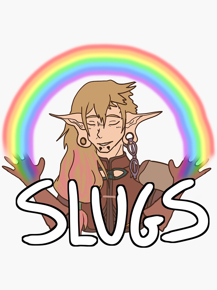"Slug Boy" Sticker by MukuMukuApuWaA | Redbubble