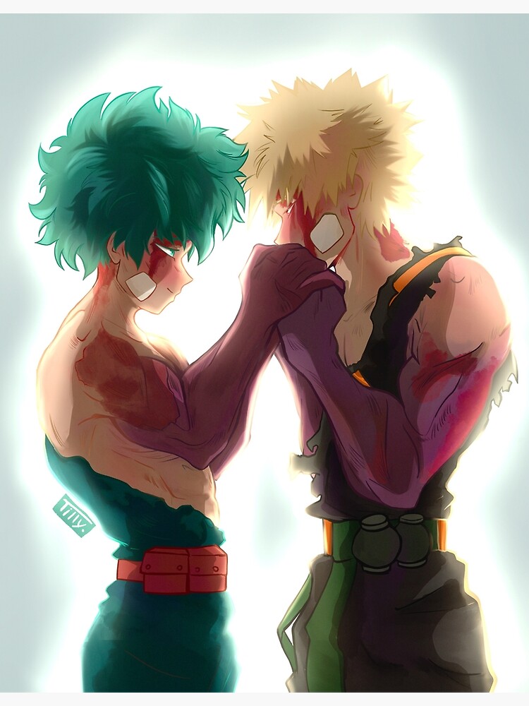 Poster « Bakudeku Heroes Rising (My Hero Academia) », par Forythetilly ...