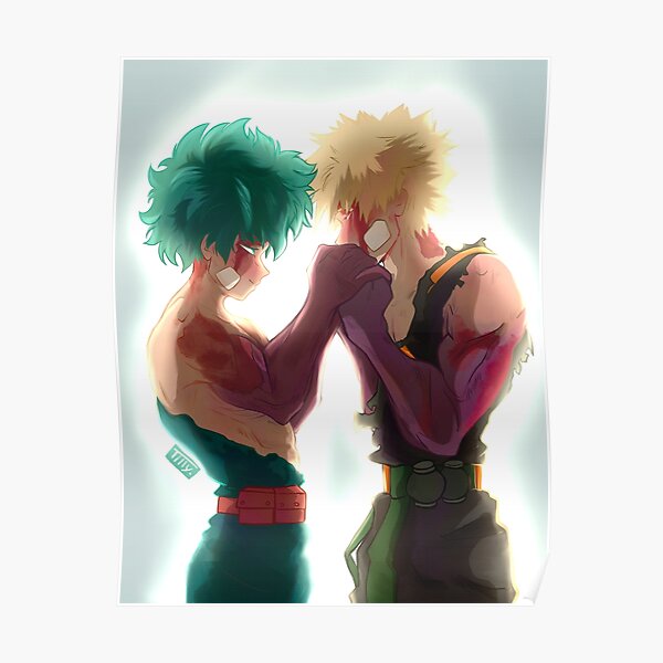 Poster « Bakudeku Heroes Rising (My Hero Academia) », par Forythetilly ...