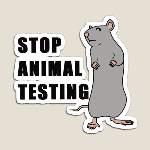 Stop Animal Testing Magnets | Redbubble
