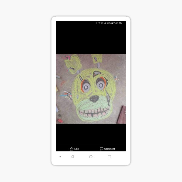 "Spring Trap from FNAF " Sticker for Sale by Harley210art | Redbubble