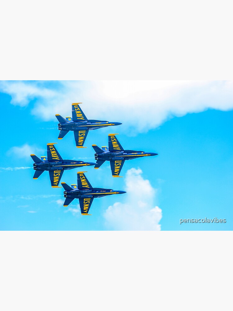 "Blue Angel Diamond Perfection" Sticker for Sale by pensacolavibes ...