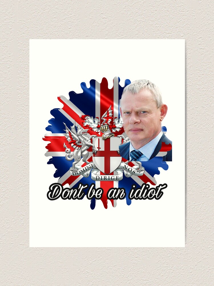 "Doc Martin " Art Print for Sale by Custom-Heraldry | Redbubble