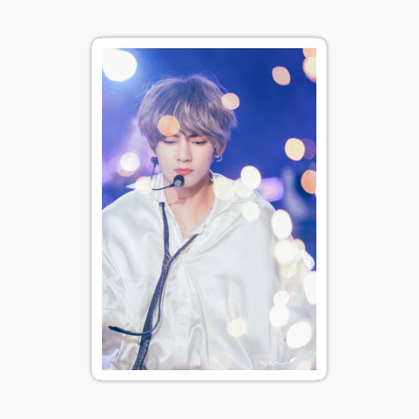 "bts v" Sticker for Sale by bekhee | Redbubble