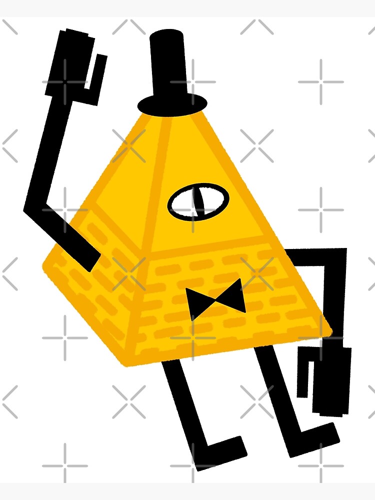 "bill cipher" Art Print by dangerousfrog | Redbubble