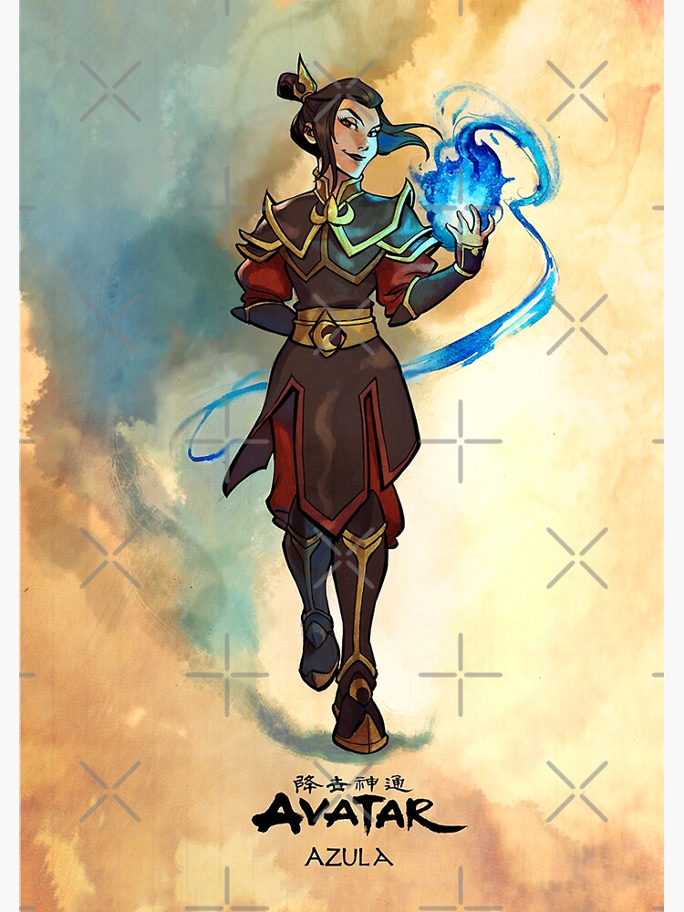 "Avatar the last airbender, Azula" Sticker by Hendra17 | Redbubble