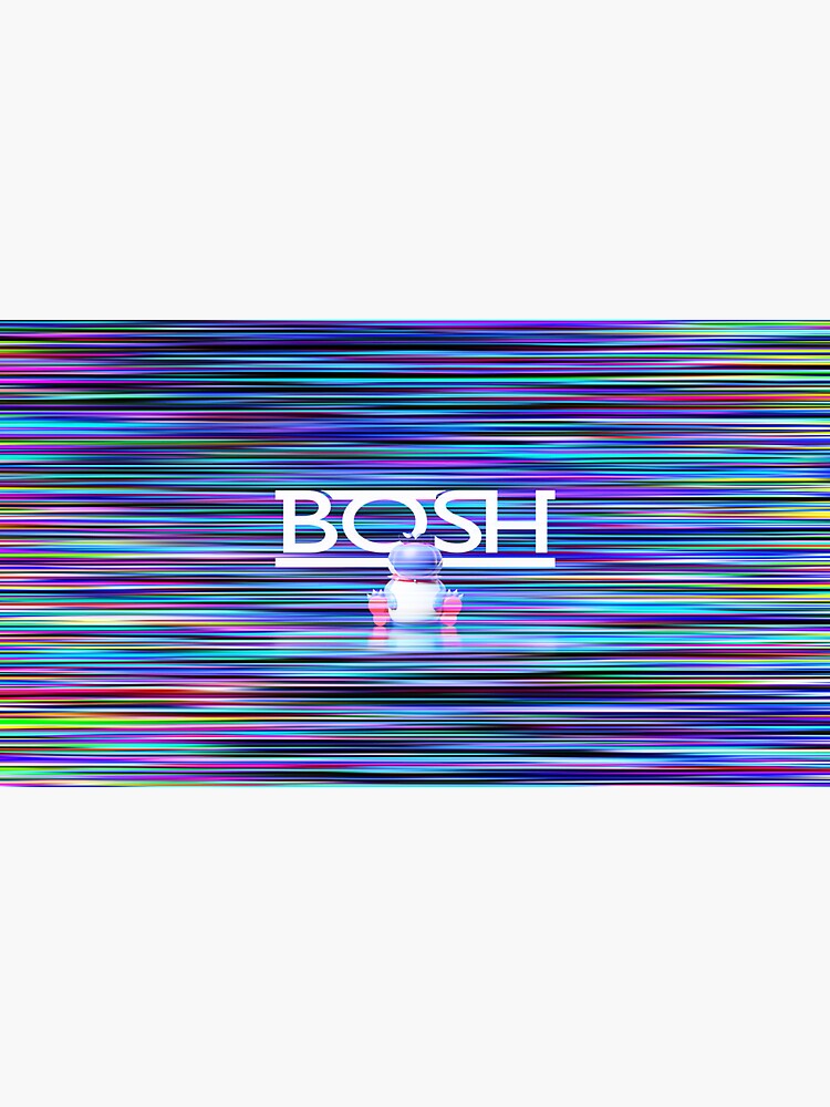"Chaotic Bosh" Sticker for Sale by TheRealBosh | Redbubble