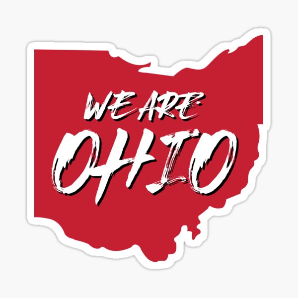 "We are Ohio" Sticker for Sale by RaRa-Design | Redbubble