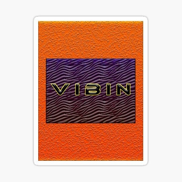 "Vibin" Sticker by funman42 | Redbubble
