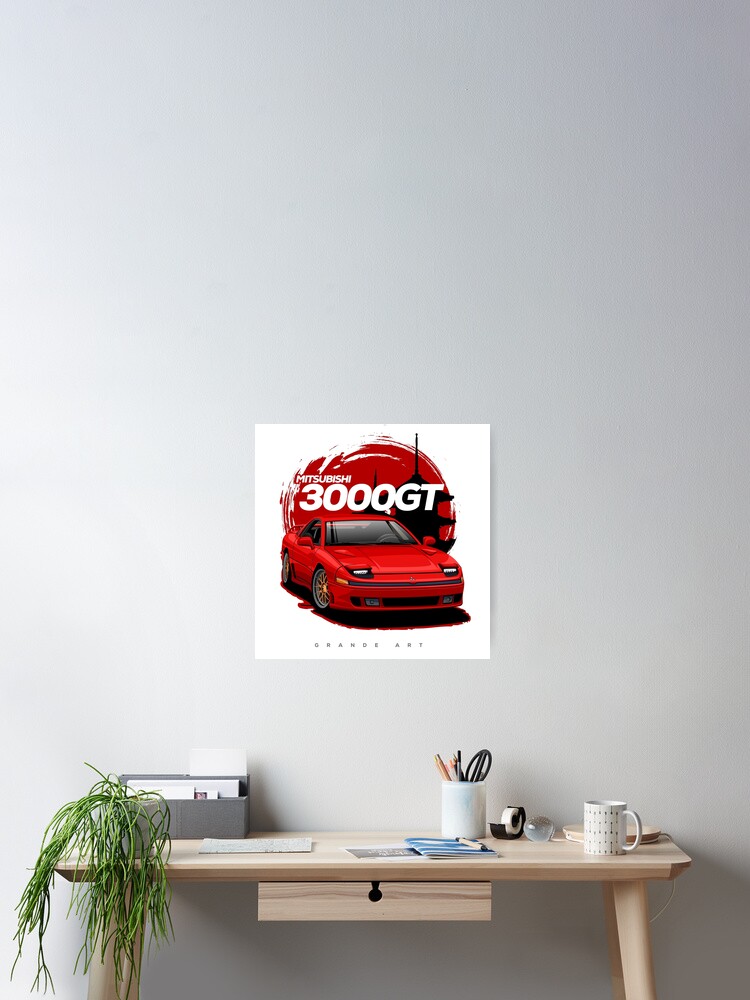 " 3000GT" Poster for Sale by -GrandeArt- | Redbubble