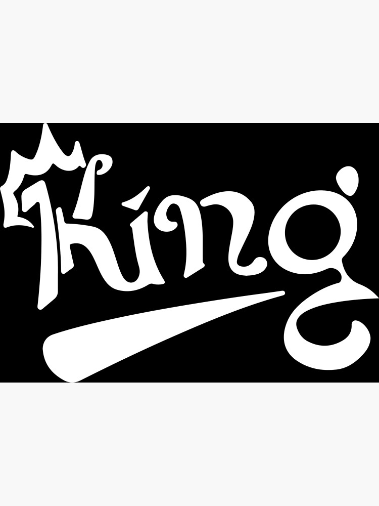 Póster «Rey Wordmark | Tipografía King | Letras de rey» de Ainbowz ...