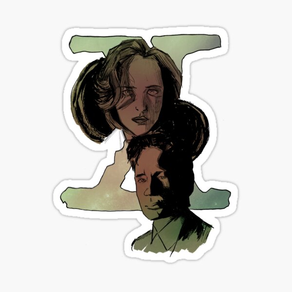 "X-Files" Sticker for Sale by NevunShits | Redbubble
