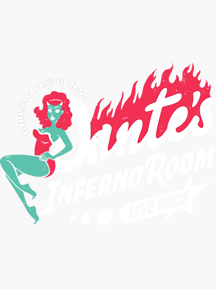 "Dantes Inferno Room" Sticker for Sale by muarao876 | Redbubble