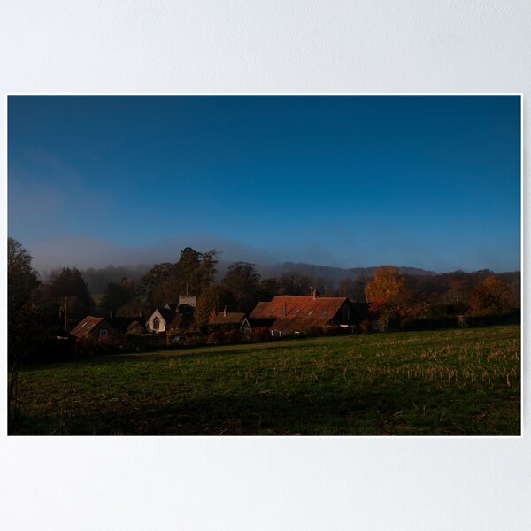 "Village of Turville " Poster for Sale by Jim Hellier | Redbubble