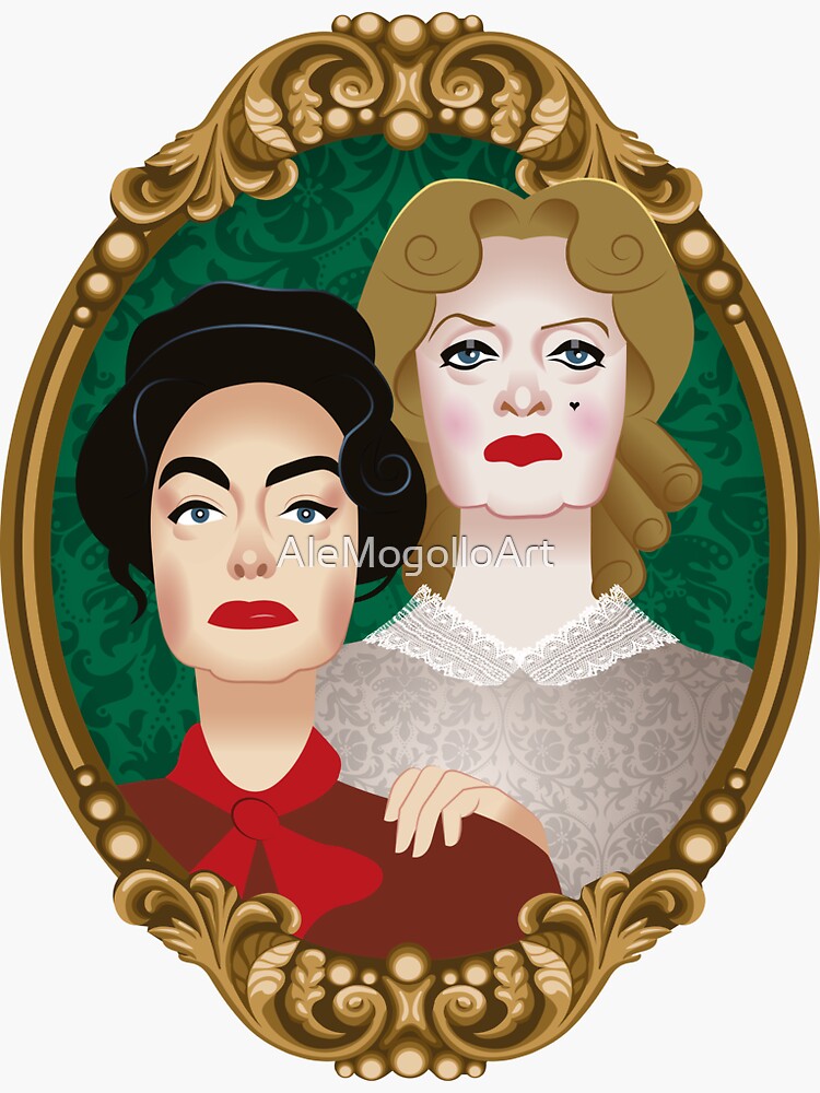 "The Hudson sisters" Sticker for Sale by AleMogolloArt | Redbubble