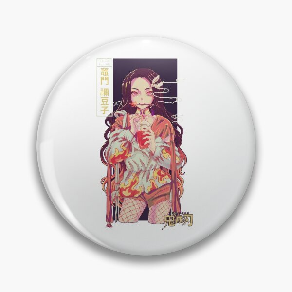 Winziger Nezuko Buttons und Anstecker | Redbubble