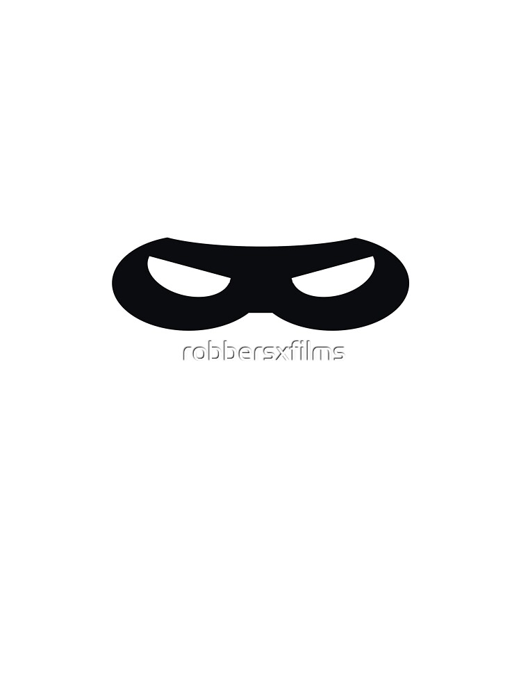 "Hero Fat Gum Mask White" Sticker by robbersxfilms | Redbubble