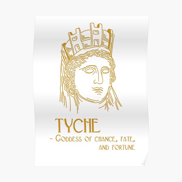 "The Greek Goddess Tyche" Poster by JamesinShirts | Redbubble