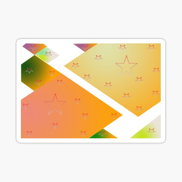 "Shining Stars" Sticker by Mersel | Redbubble