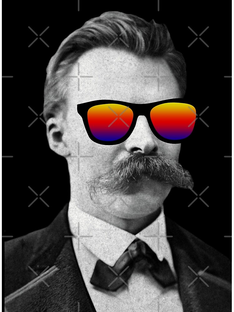 Póster «Cool Nietzsche - Meme de filosofía alemana» de isstgeschichte ...