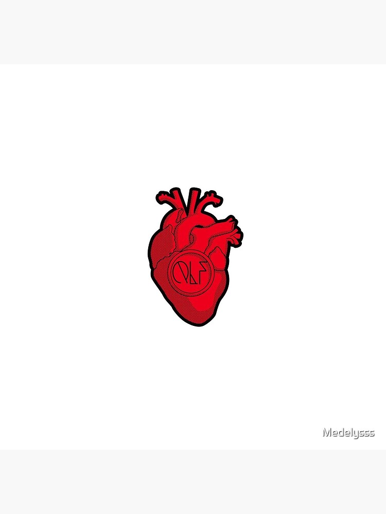 Bloc acrylique « Coeur PNL », par Medelysss | Redbubble