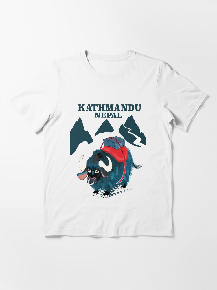 "Kathmandu Nepal travel poster" T-shirt for Sale by vectorwebstore ...