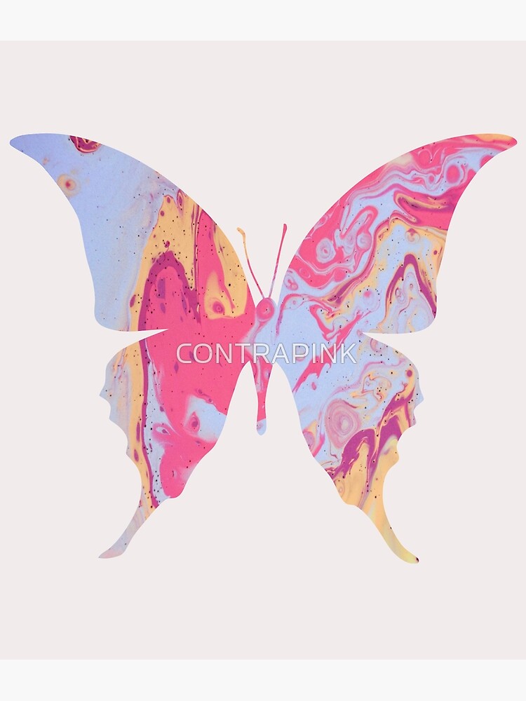 "Tie dye Butterfly " Poster for Sale by CONTRAPINK | Redbubble