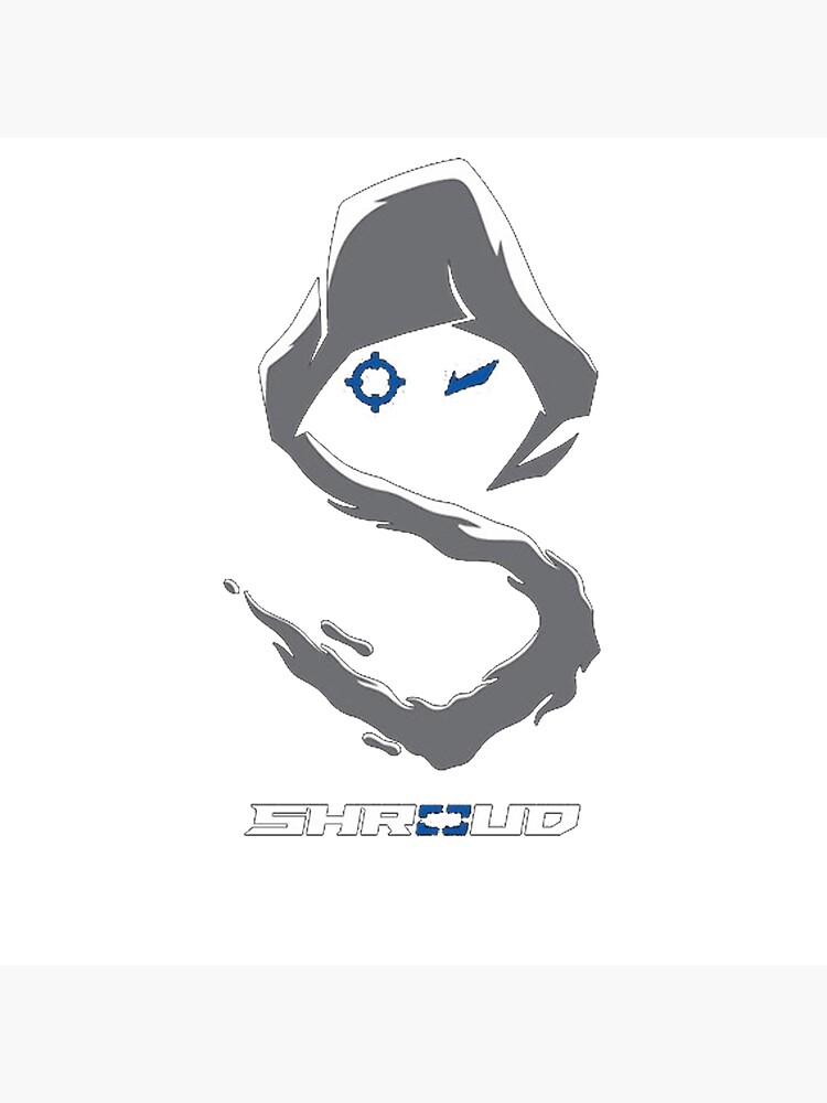 "Shroud, Blue Shroud Official Merch, Shroud Logo Official T-Shirts ...
