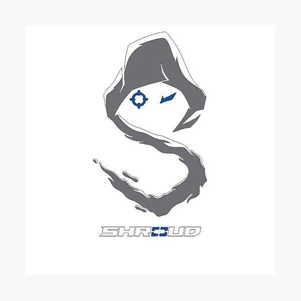 "Shroud, Blue Shroud Official Merch, Shroud Logo Official T-Shirts ...
