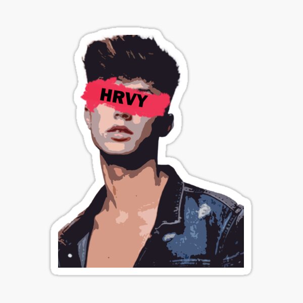 "HRVY" Sticker for Sale by karimantar | Redbubble