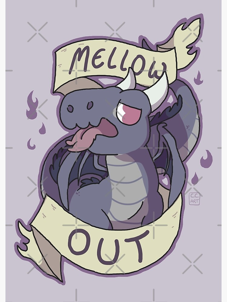"Mellow Out" Art Print for Sale by goccart | Redbubble