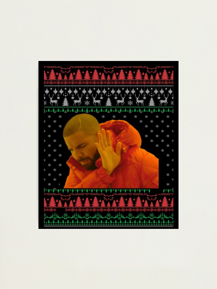 "Drake Meme Hässliche Pullover Design Weihnachten Hotline Beste ...
