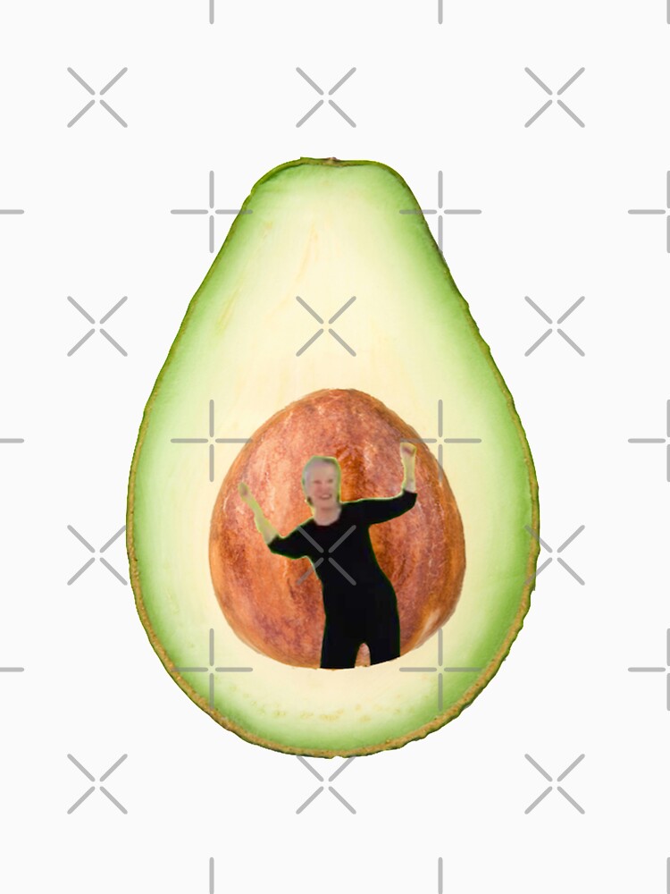 "Avocado Lady" T-shirt for Sale by Emmycap | Redbubble | avocado t ...