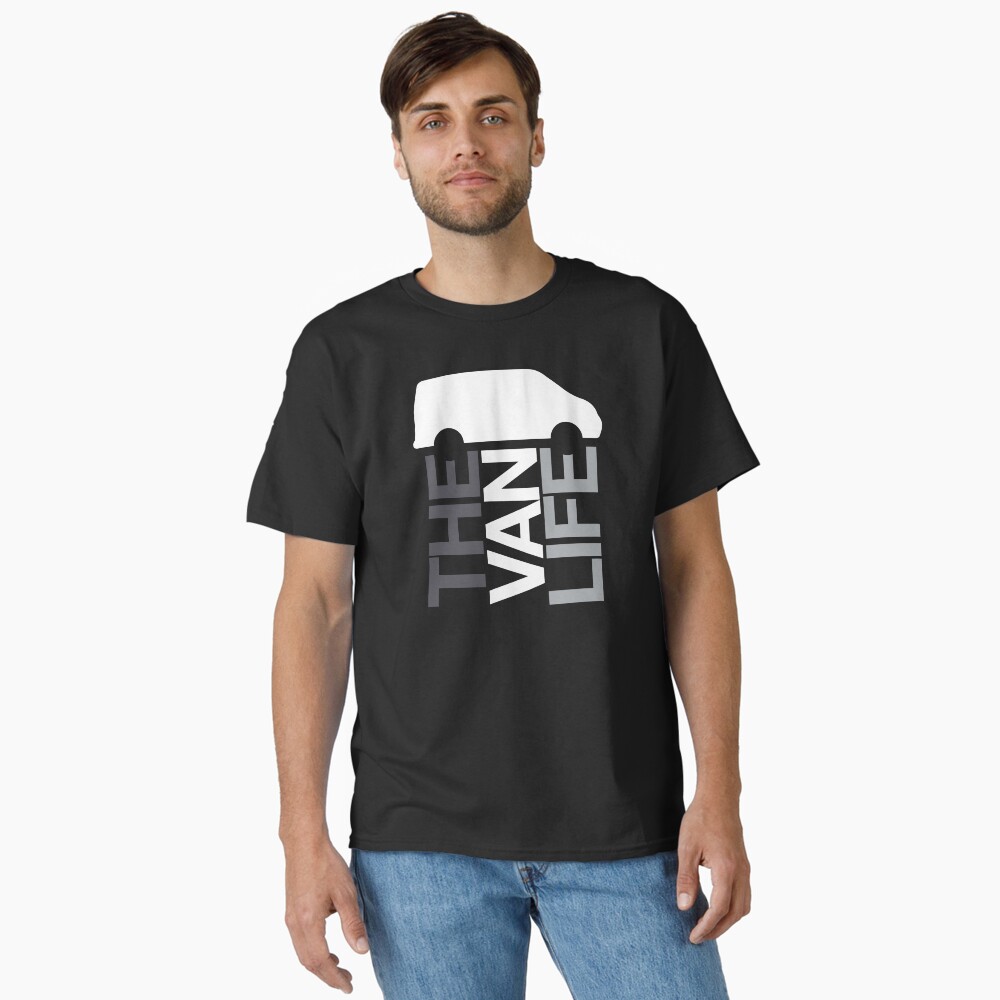 "The Van Life Logo : greyscale" Pillow for Sale by robnoble | Redbubble