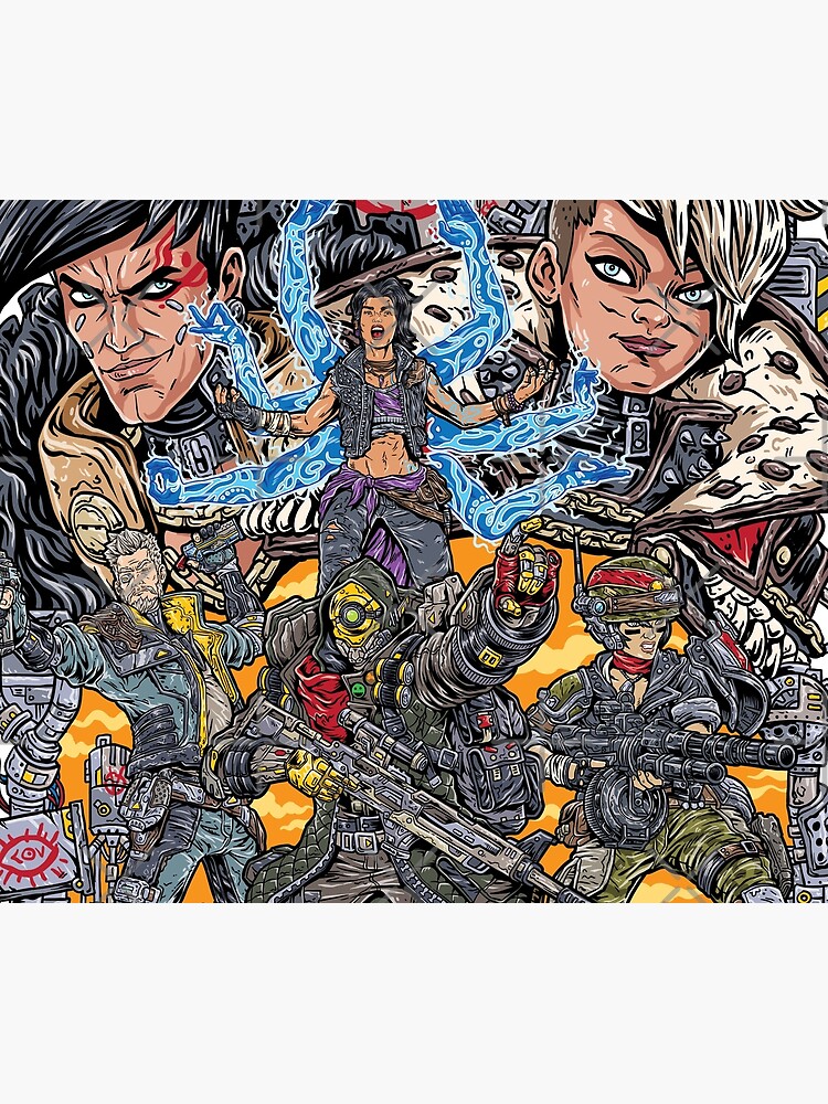 "Borderlands 3 FL4K Beastmaster Amara Siren Moze Gunner Zane Operative ...