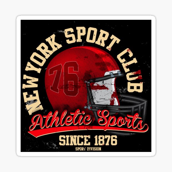 "New York Sport Club" Sticker by MisterGooseShop | Redbubble