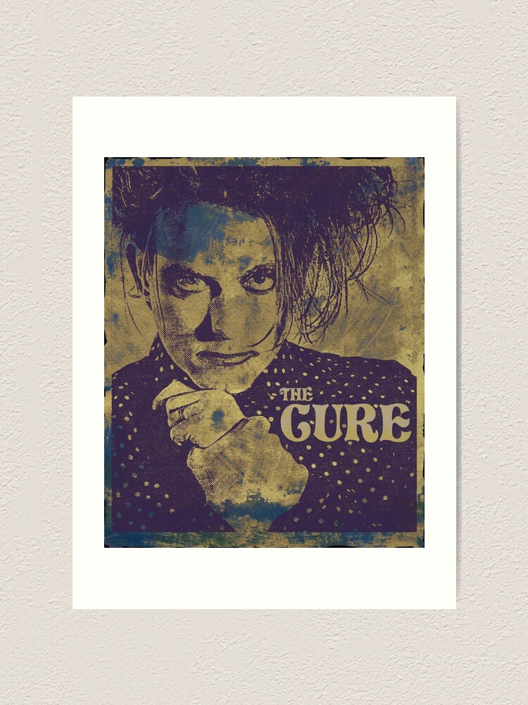 "the cure band grunge artistic gothic pop art tshirt design" Art Print ...