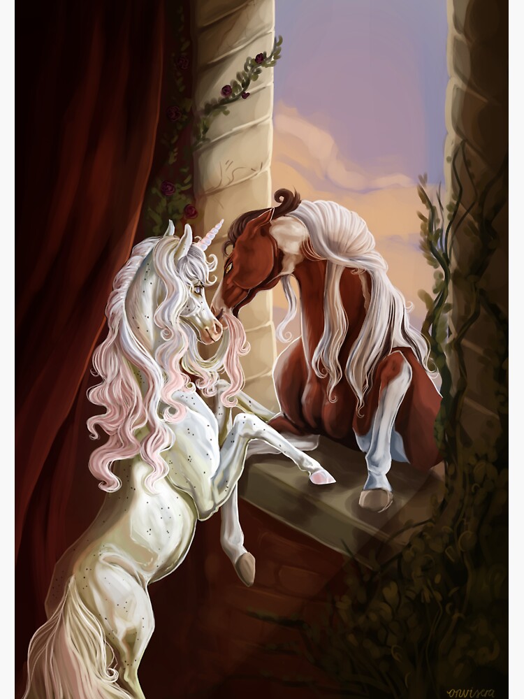 "Cleo and Loki balcony scene" Sticker by onvisera | Redbubble