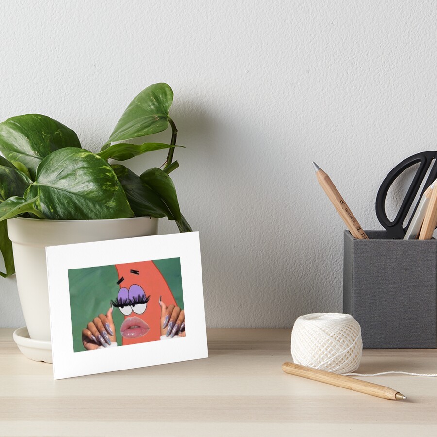 Hot Cheeto Girl Patrick Art Board Print For Sale By Jmcm8 Redbubble