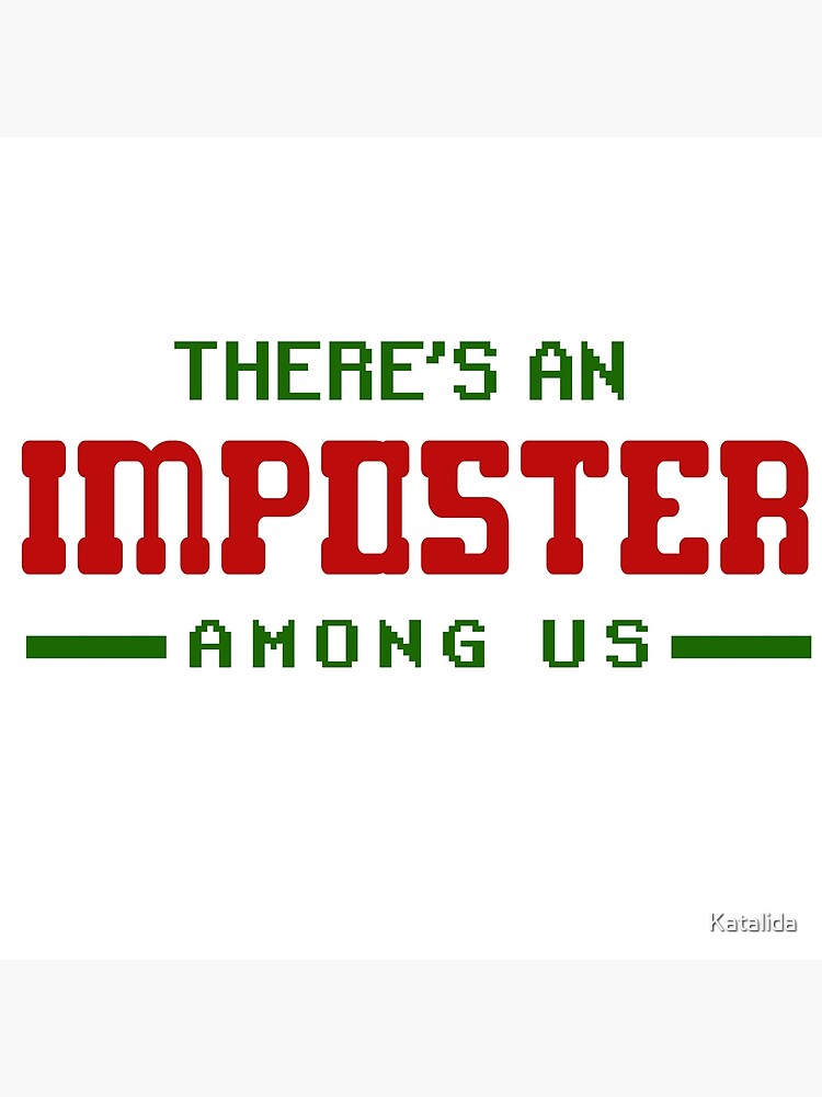 "Among us visor game imposter" Poster for Sale by Katalida | Redbubble