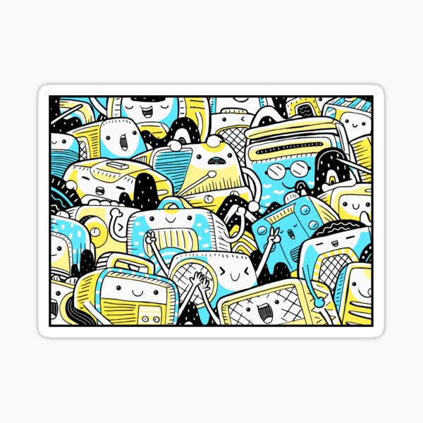 "BAG CARTOON" Sticker by CatchyTees4U | Redbubble