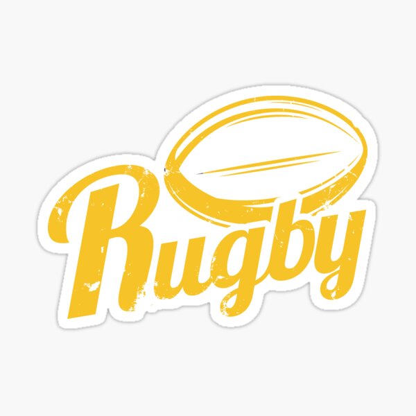 "Rugby, Vintage Rugby, Rugby Is My Favorite Season" Sticker for Sale by ...