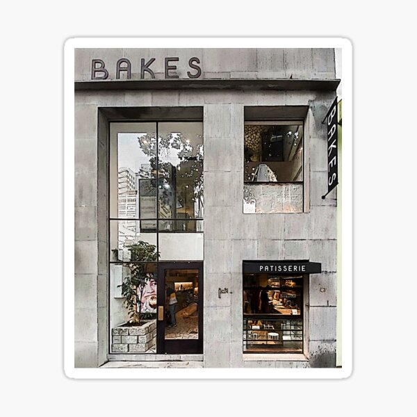 "indie aesthetic photo, coffee shop" Sticker for Sale by SerenaChoe ...