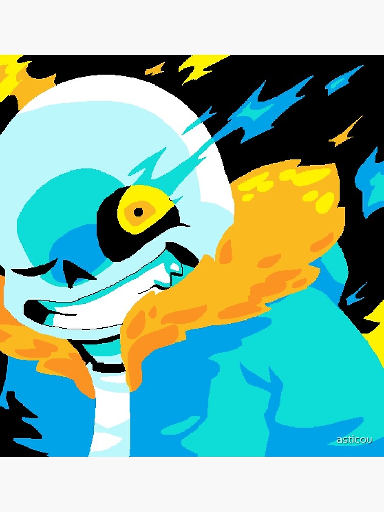 "Undertale - Sans" Poster by asticou | Redbubble