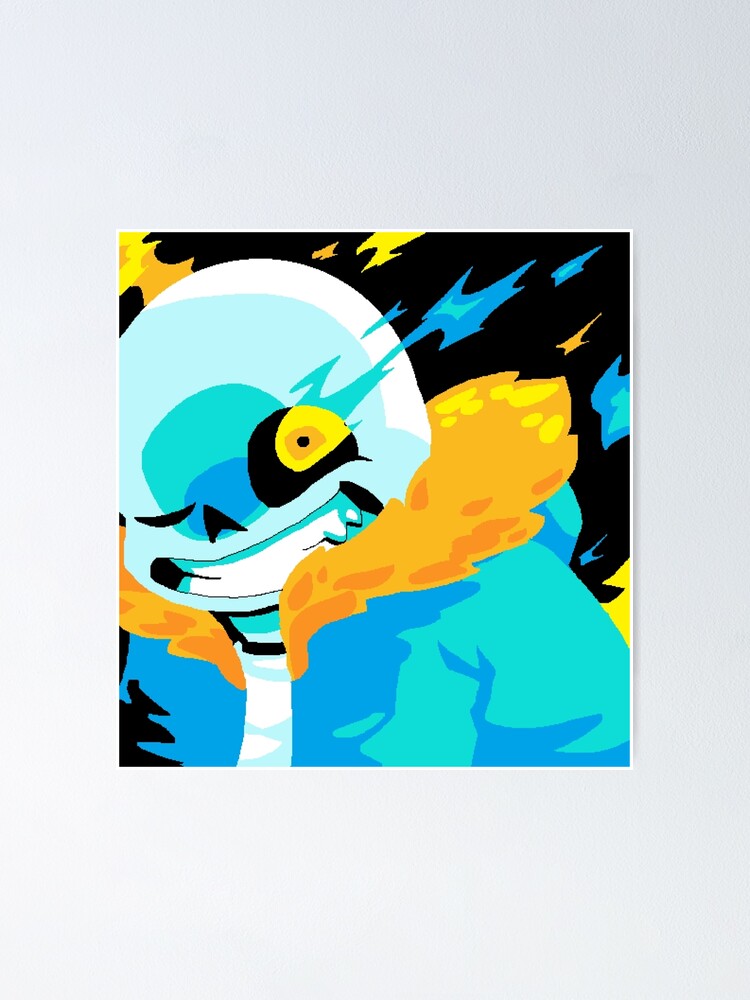 "Undertale - Sans" Poster by asticou | Redbubble