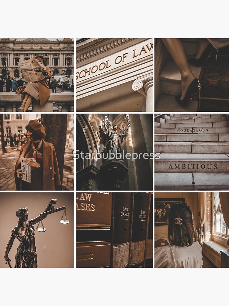 "Dark academia moodboard 3" Poster for Sale by Starbubblepress | Redbubble