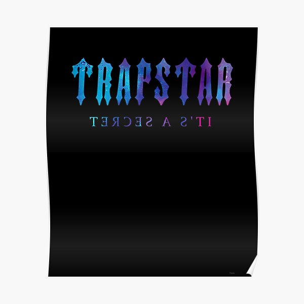 "Trapstar Logo Design" Poster for Sale by HowardHill71 | Redbubble